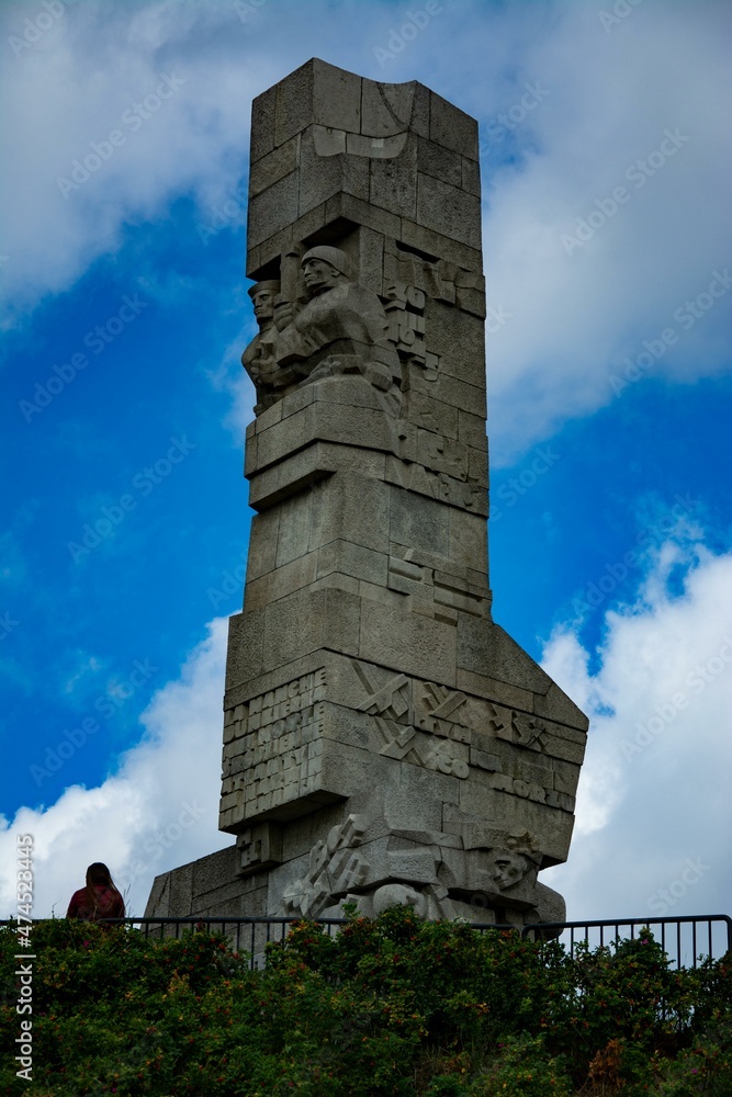 Pomnik na Westerplatte Stock Photo | Adobe Stock