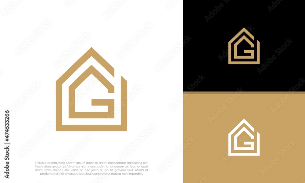 Real Estate Logo. Luxury Logo. Construction Architecture Building Logo ...