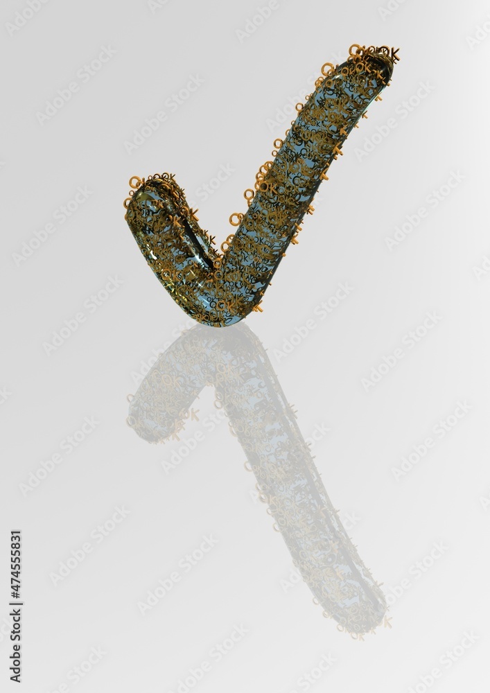 Check mark sign. Stock Illustration | Adobe Stock