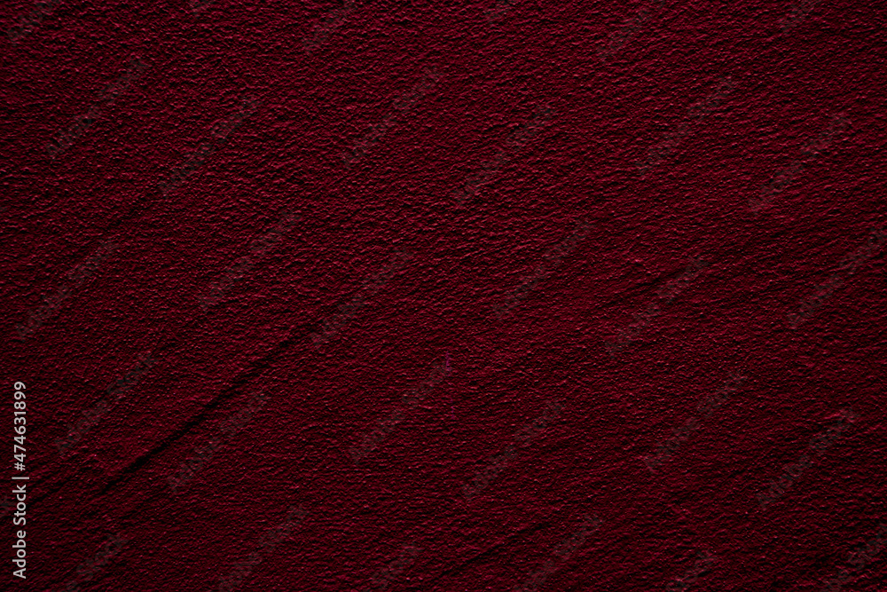Crimson colored wall background with textures of different shades of ...