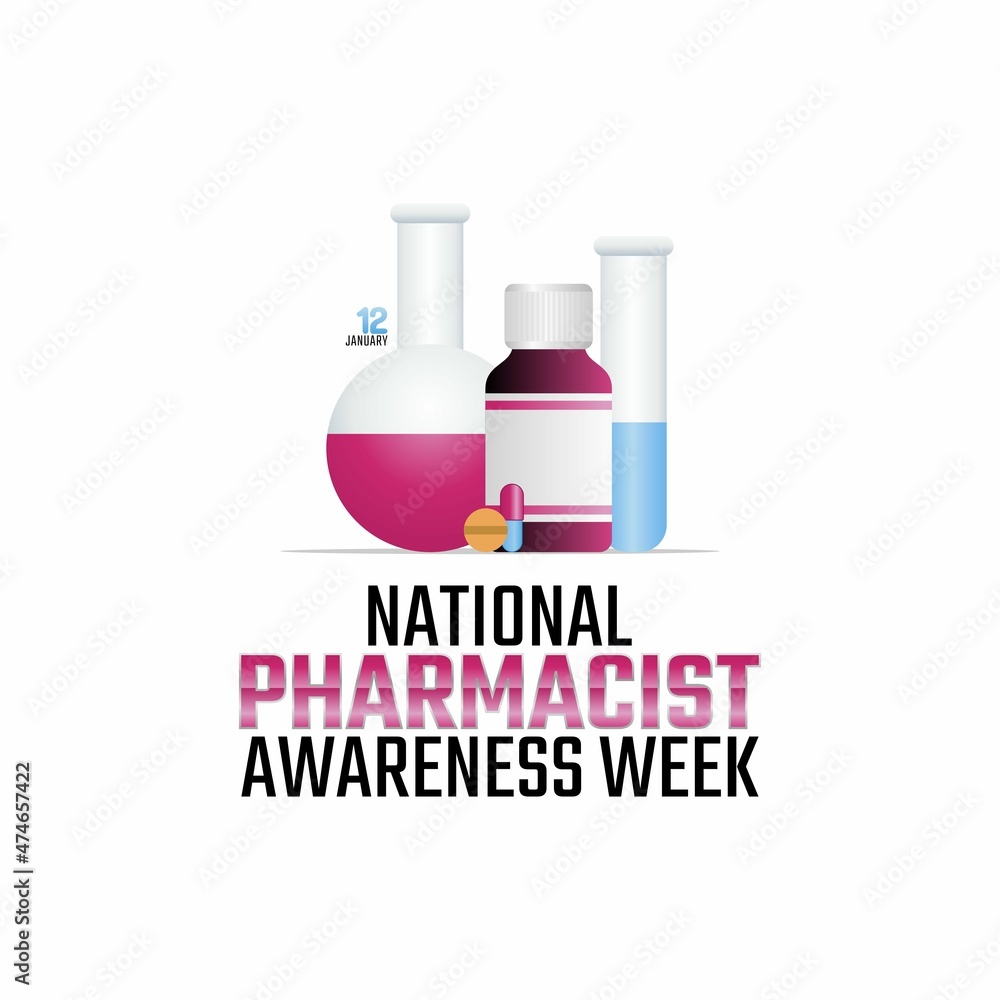 vector graphic of national pharmacist awareness week good for national ...