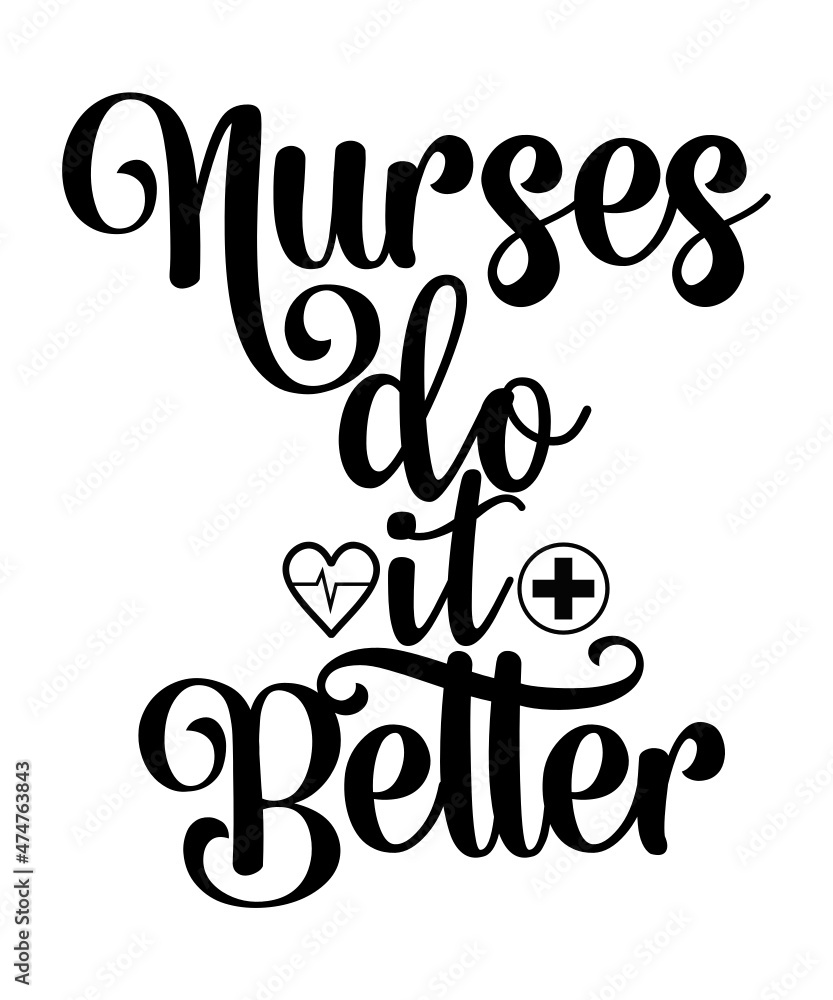 Nurse SVG,,Nurse Svg Bundle, Nurse Quotes SVG, Nurse Life SVG, Funny ...