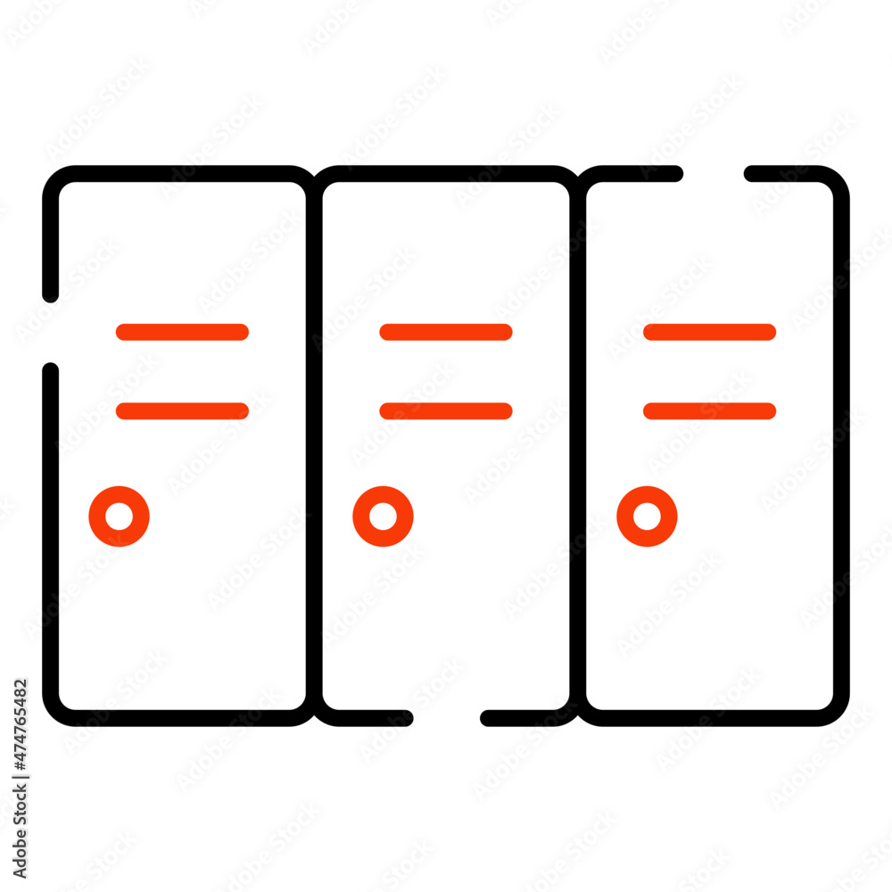 Binders Stock Vector | Adobe Stock