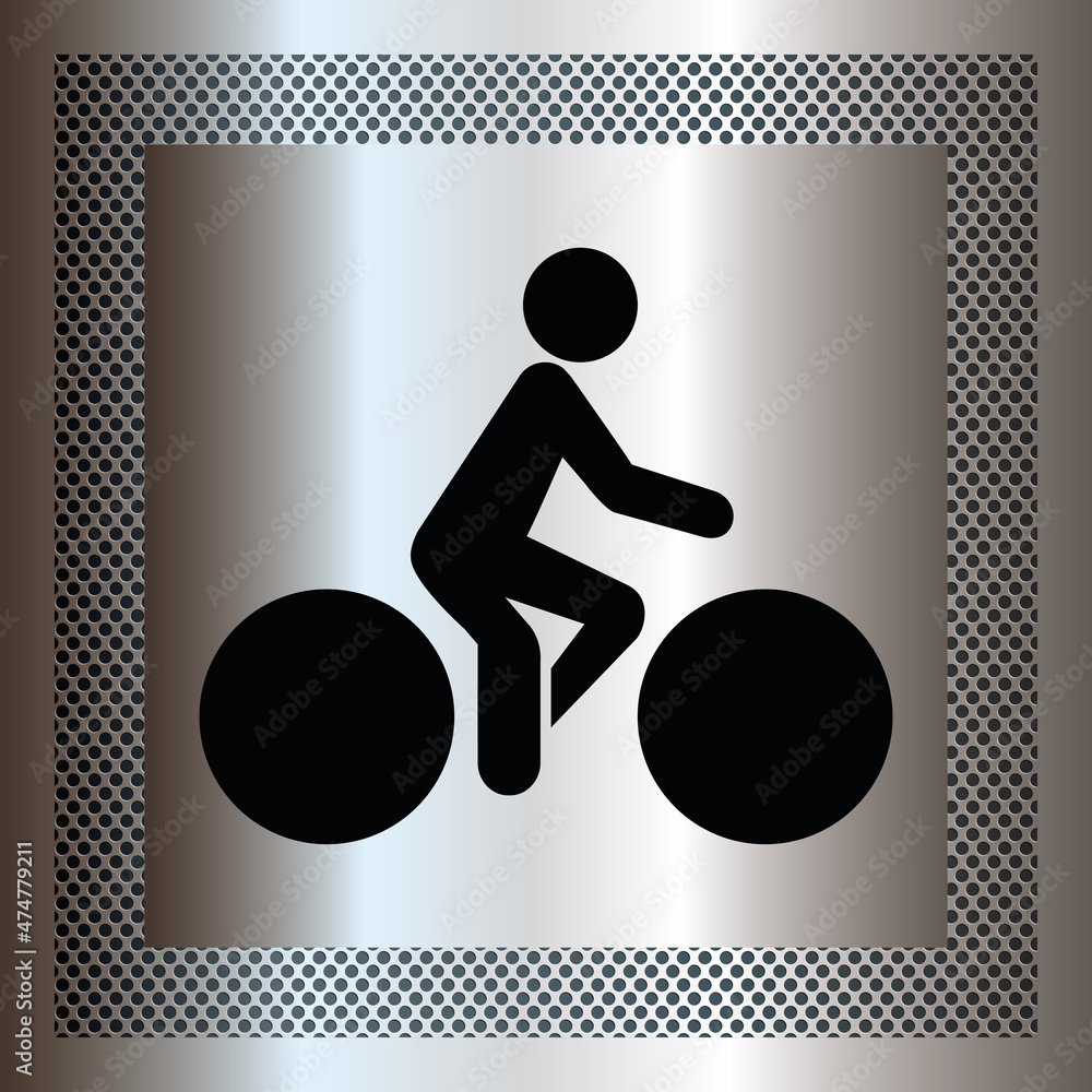 Logo cycle. Stock Vector | Adobe Stock