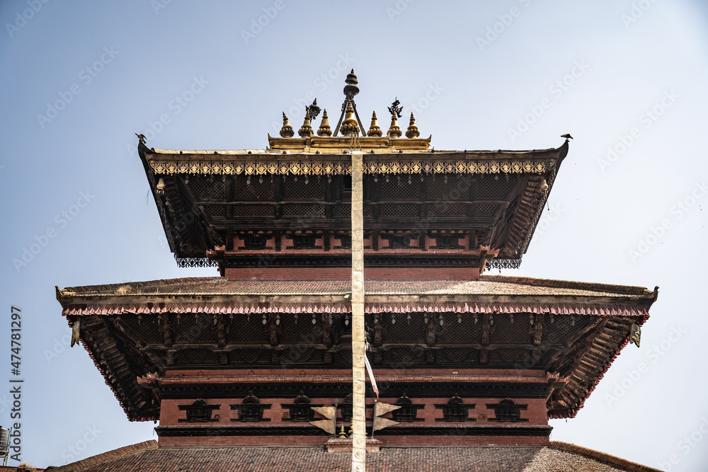 Ancient temple architecture of Nepal and culture in world heritage ...