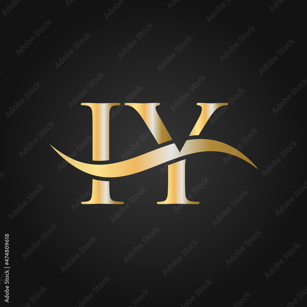 Letter IY Logo Design Template. IY, I Y Letter Logo Modern, Flat ...