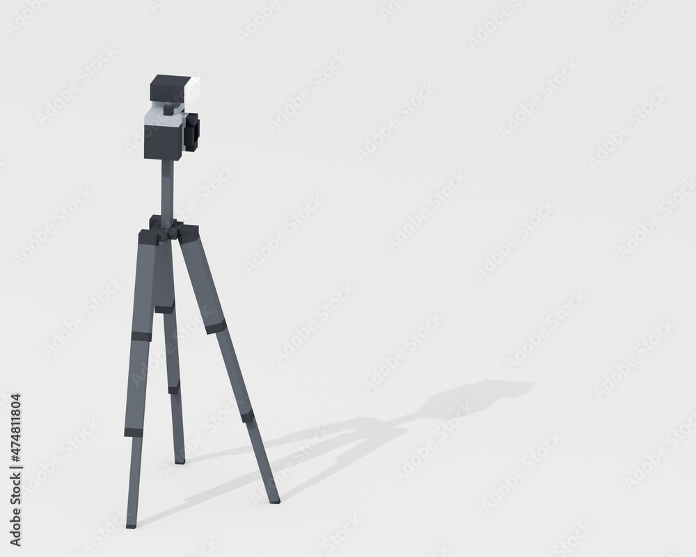 Digital camera, a digital art of mirrorless camera with flashlight and ...