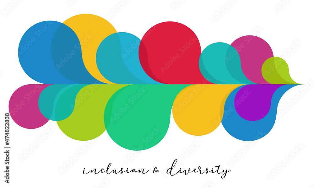 Vetor de Inclusion and diversity infographic vector set, people vector ...