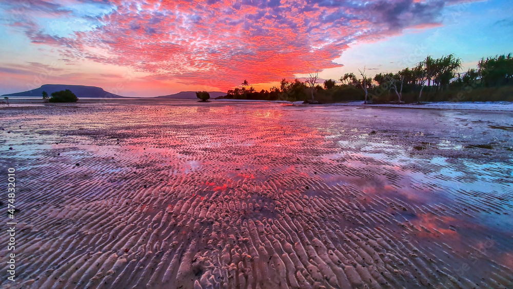 Elim Beach in Cape York, Located approximately 25 km outside Hopevale ...