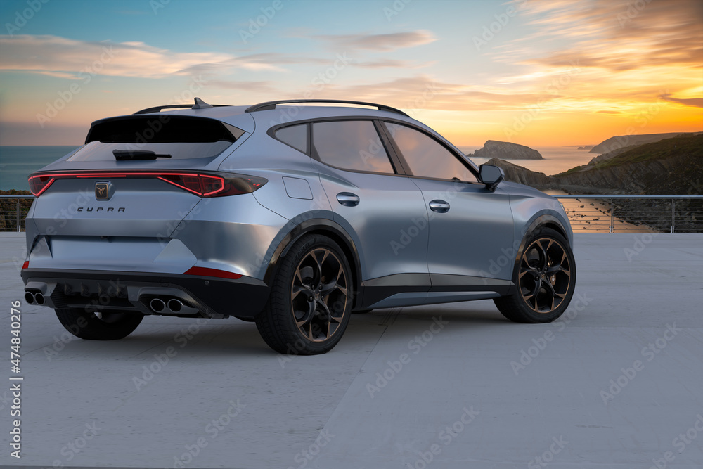 CUPRA Formentor - SUV Coupé Stock Photo | Adobe Stock