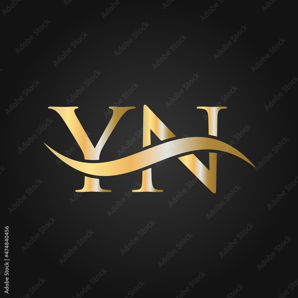Letter YN Logo Design Template. YN, Y N Letter Logo Modern, Flat ... Letter YN Logo Design Template. YN, Y N Letter Logo Modern, Flat ...