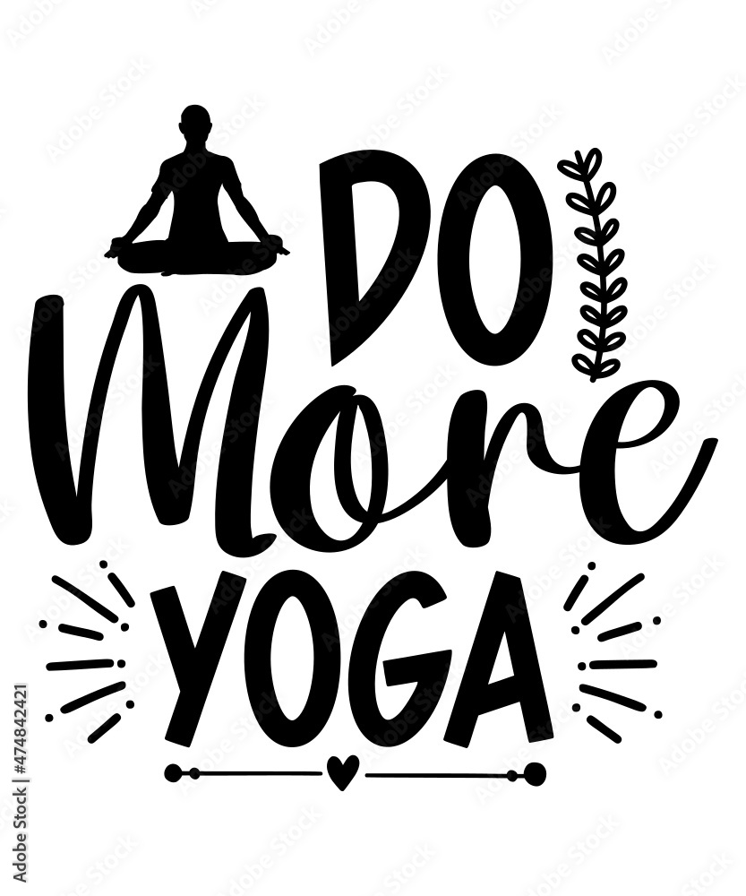 Yoga SVG Bundle, meditation svg, namaste svg, lotus flower svg, yoga ...