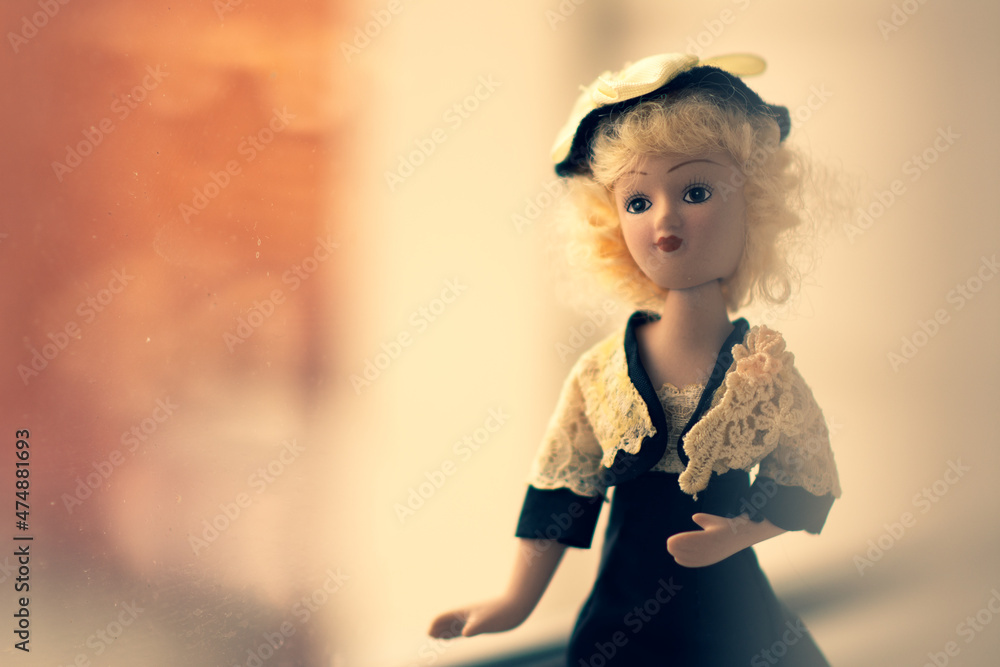 beautiful vintage doll. doll woman. beautiful doll face. female figure ...