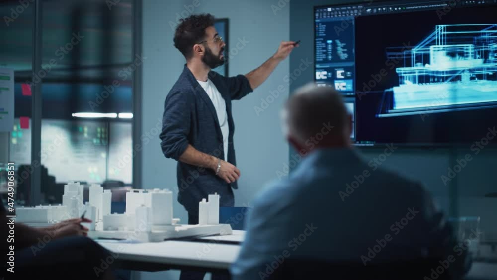 Creative Architect Holds Meeting Presentation of a New Housing Project ...