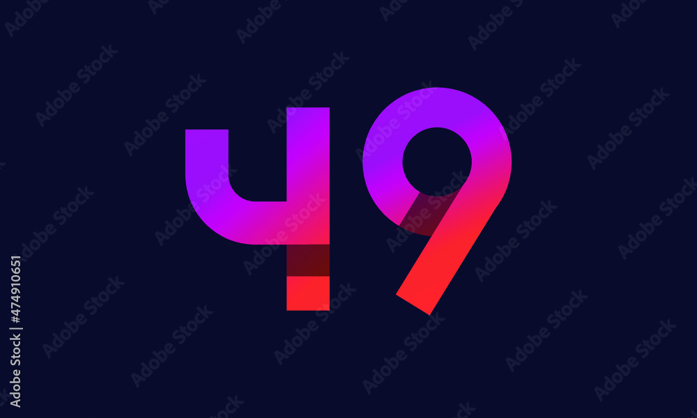 49 New Gradient Orange Modern Logo Stock Vector | Adobe Stock