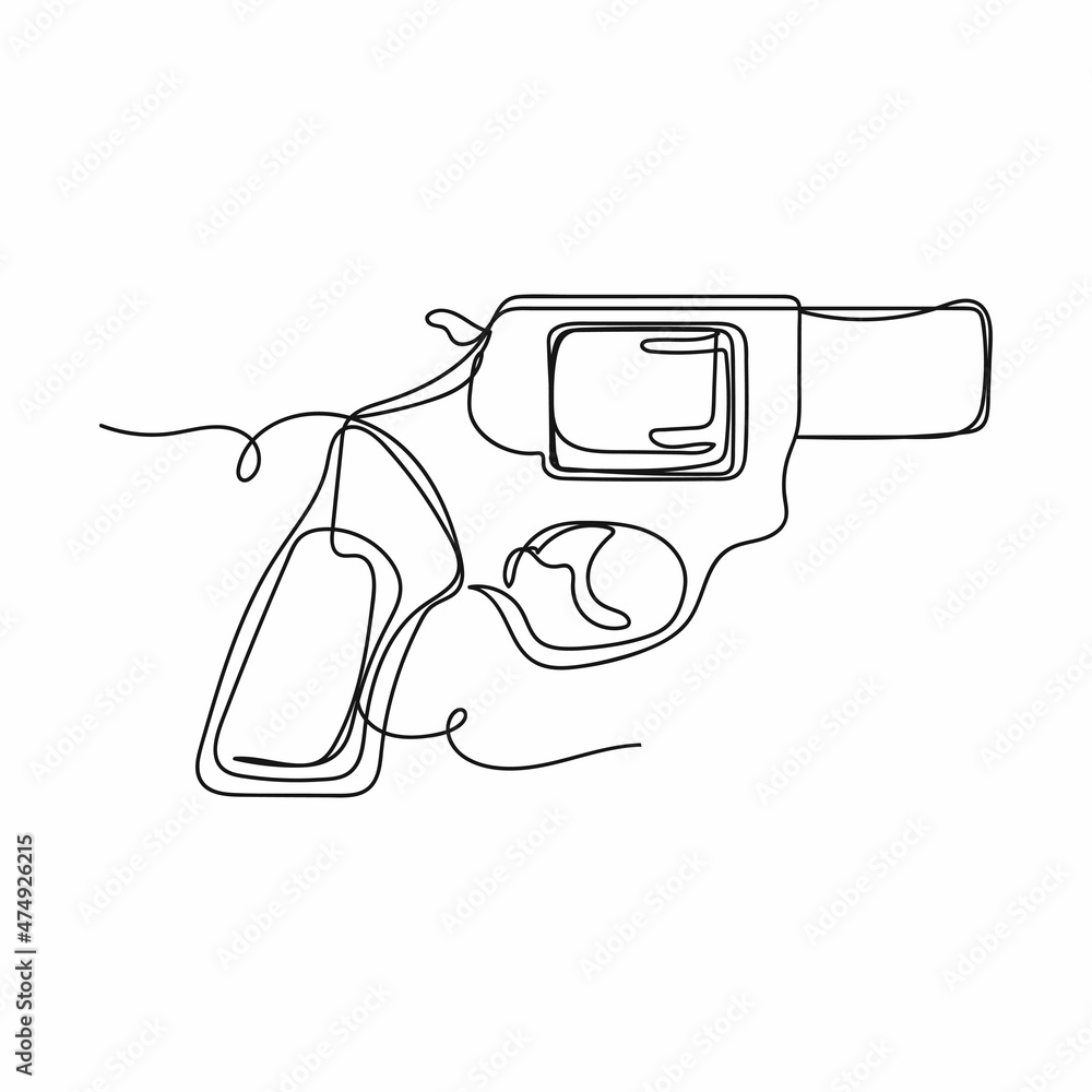 Vector abstract continuous one single simple line drawing icon of ...