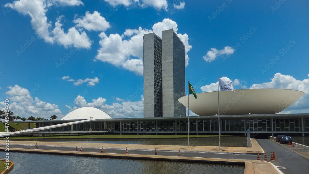 Brasília, Federal District, Brazil, December 2018- view of the Palácio ...
