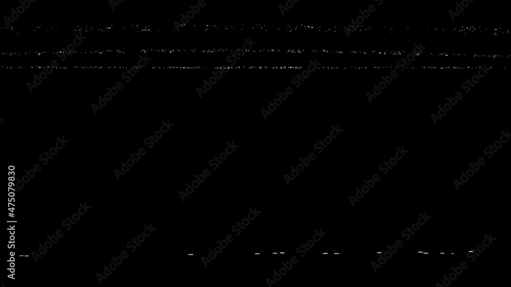 VHS Glitch Noise Overlay, VHS Lines, Nostalgic VHS-style look, Black ...