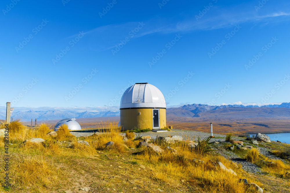 Mt John Summit Scenery, Lake Tekapo South Island, New Zealand; Stars ...