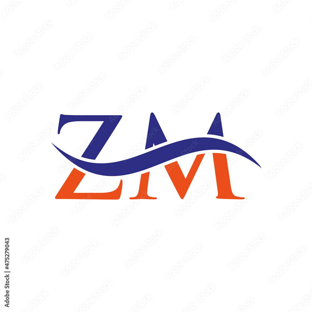 Letter ZM Logo Design Template. ZM, Z M Letter Logo Modern, Flat ... Letter ZM Logo Design Template. ZM, Z M Letter Logo Modern, Flat ...
