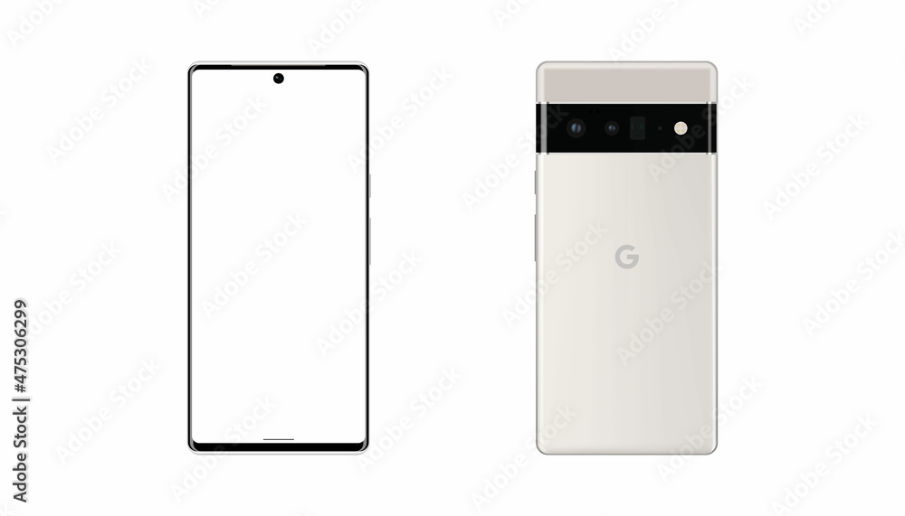 Google Pixel 6. Google Pixel 6 pro presentation. Stock Vector | Adobe Stock