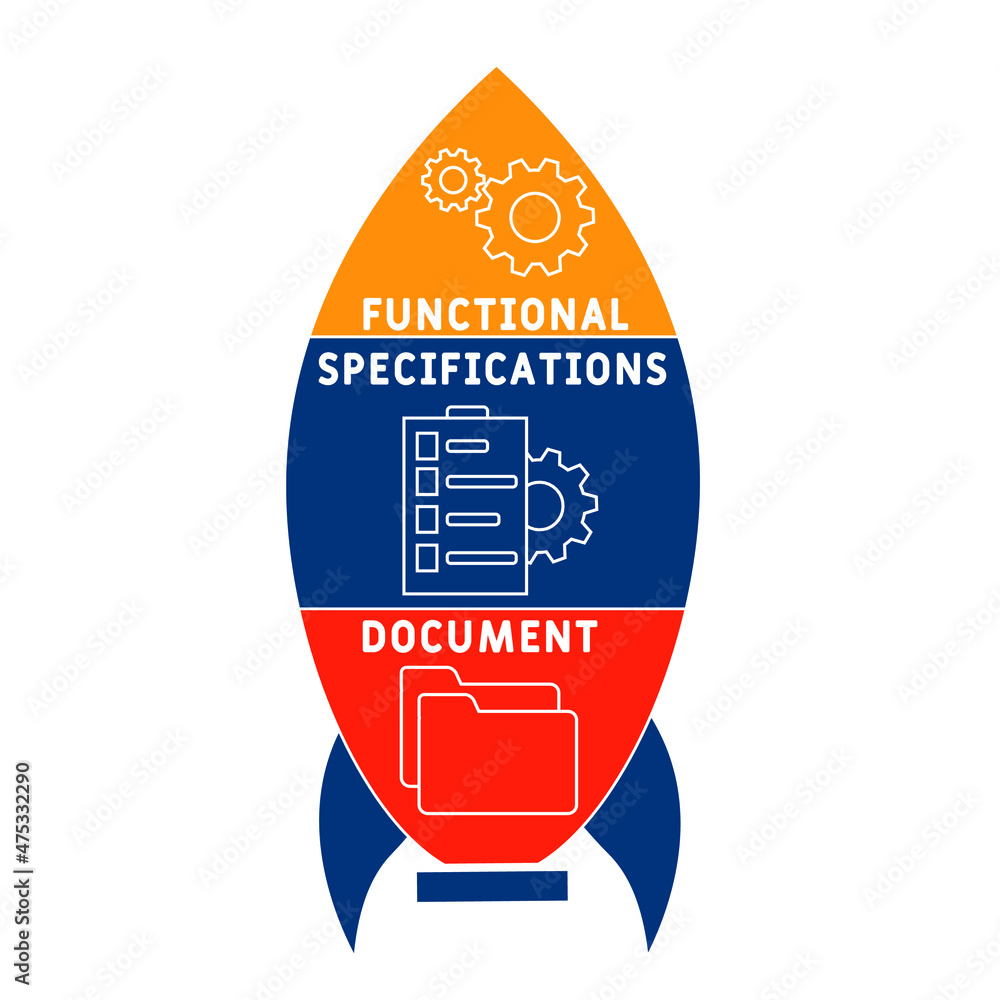 FSD - Functional Specifications Document acronym. business concept ...
