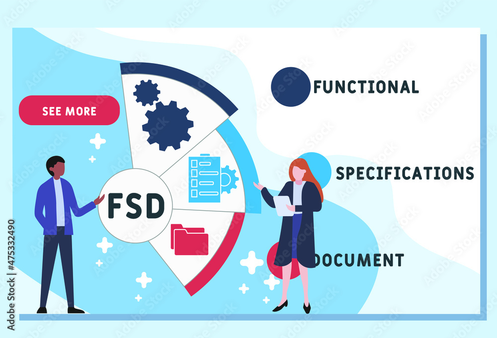 FSD - Functional Specifications Document acronym. business concept ...