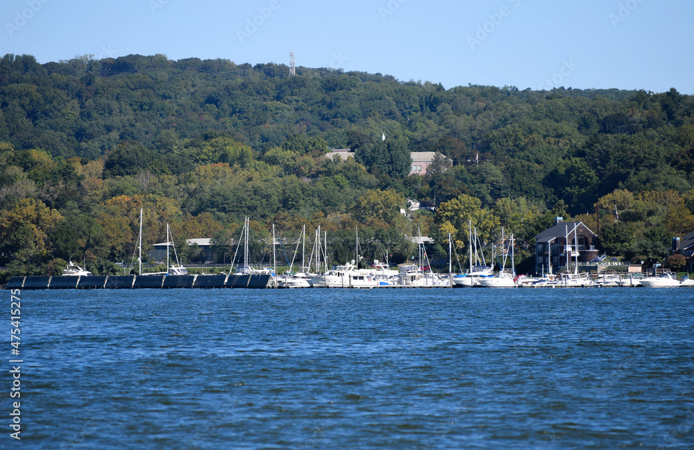 Croton on the Hudson - NY Croton Point Park and Croton Gorge Stock ...