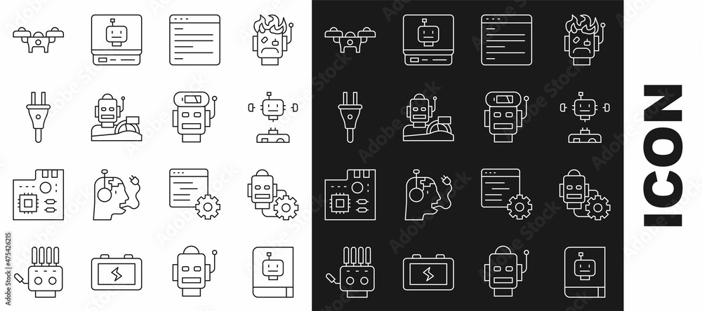 Set line User manual, Robot setting, Disassembled robot, Computer api ... Set line User manual, Robot setting, Disassembled robot, Computer api ...