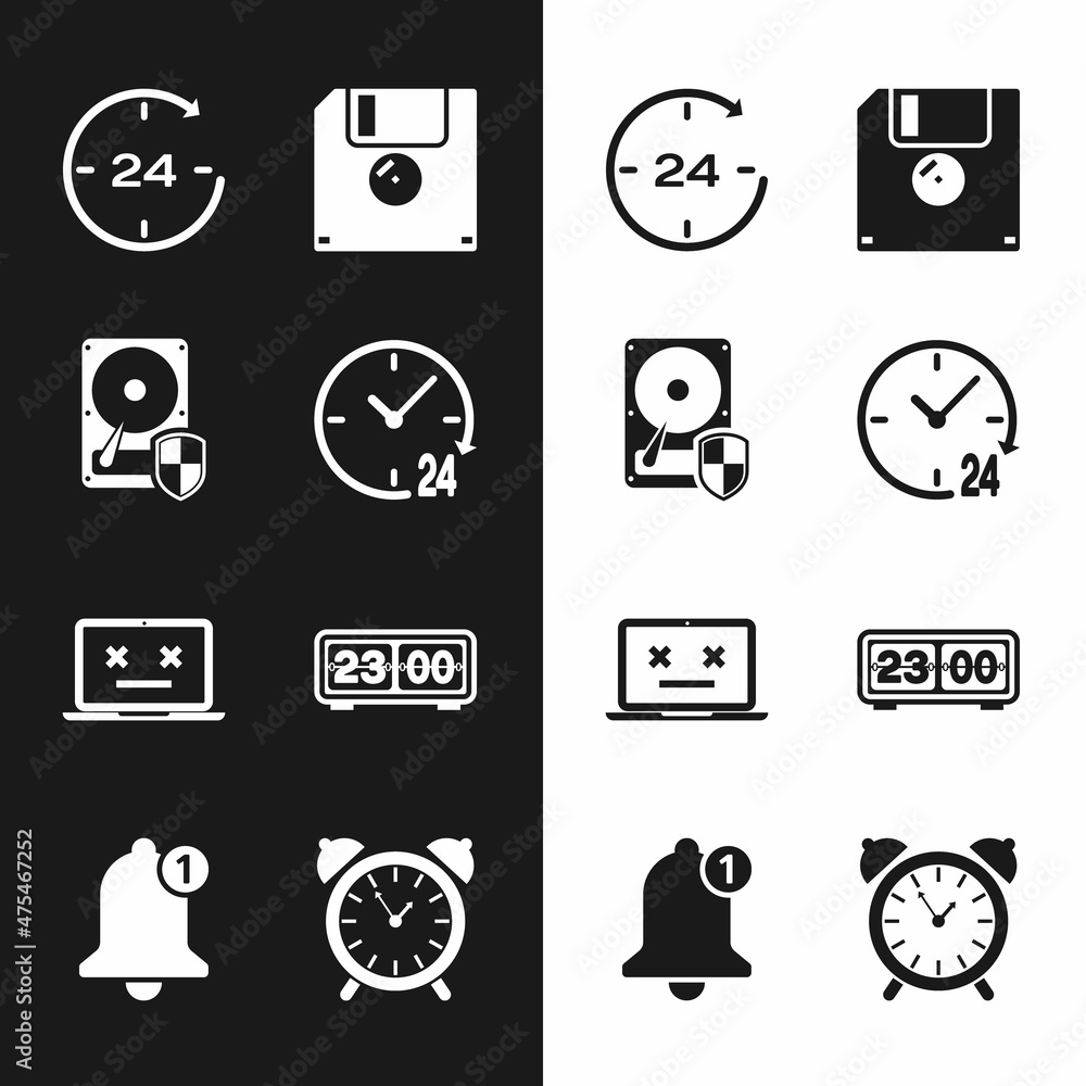 Set Clock 24 hours, Hard disk drive HDD protection, , Floppy, Dead ...