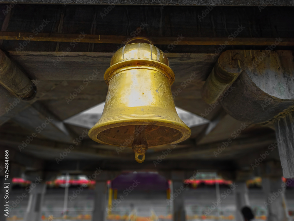 Historical temple big bronze Bell Stock Photo | Adobe Stock