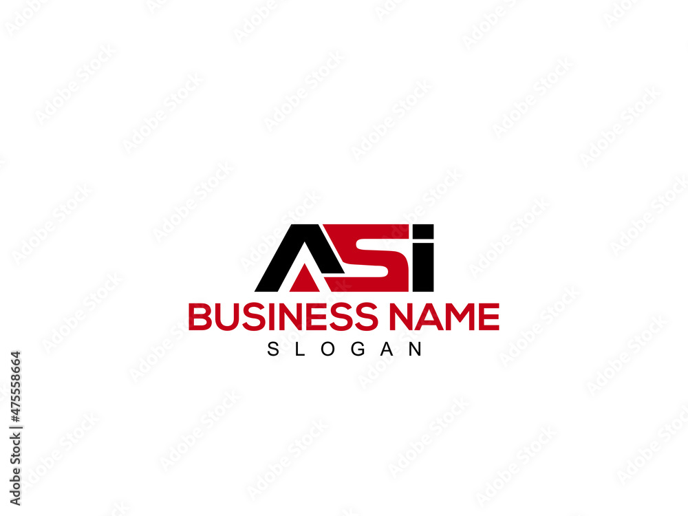 Creative ASI letter logo icon vector image design for your company ...