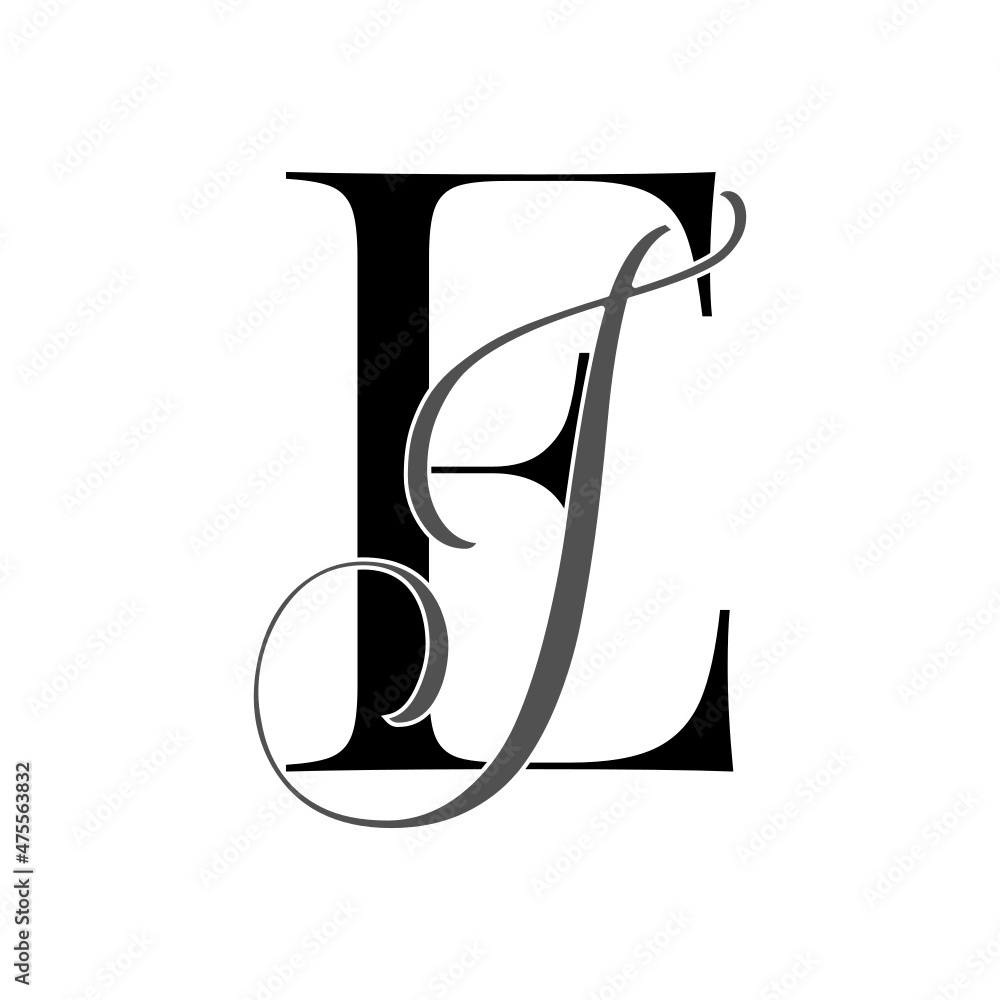 ej, je, monogram logo. Calligraphic signature icon. Wedding Logo ... ej, je, monogram logo. Calligraphic signature icon. Wedding Logo ...