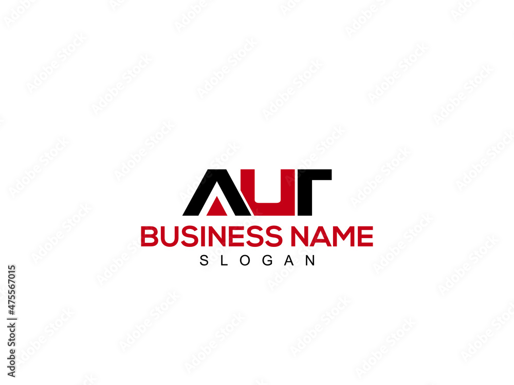 Letter AUT logo monogram emblem style with Colorful design for your ...