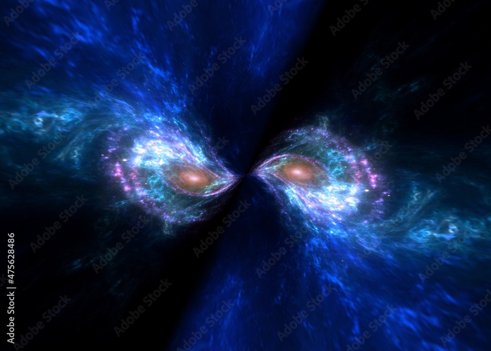 science fiction wallpaper. Beauty of deep space. Colorful graphics for ...