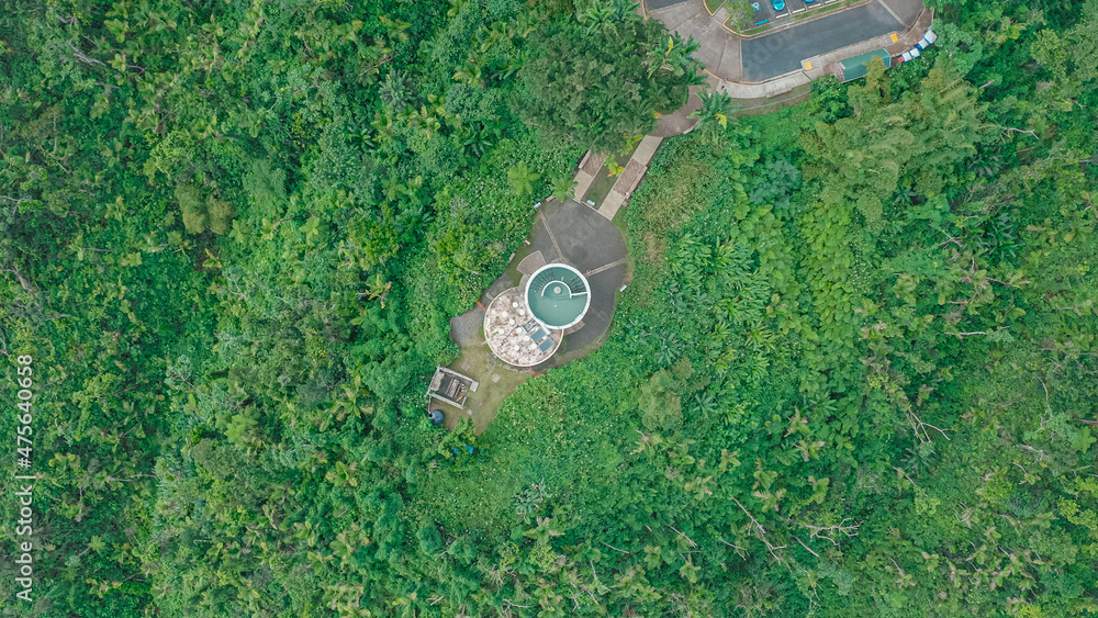 Yokahu Tower at El Yunque National Forest in Puerto Rico Stock Photo ...