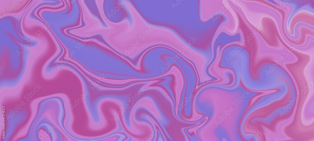 Liquid pink and purple optical illusion background. Silky abstract ...