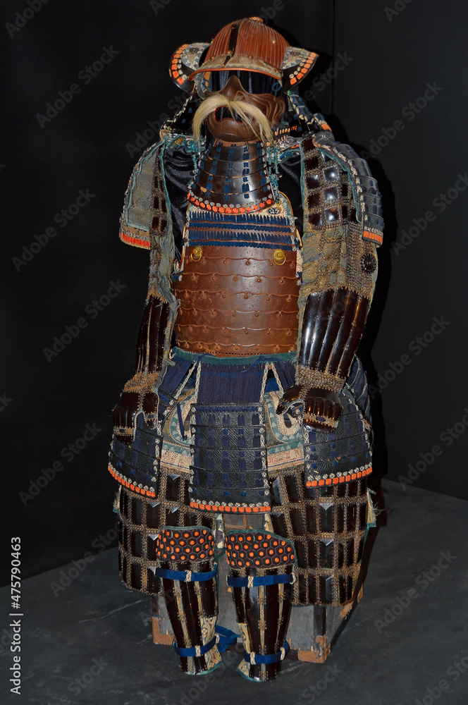 Antique samurai o-yoroi armour Stock Photo | Adobe Stock