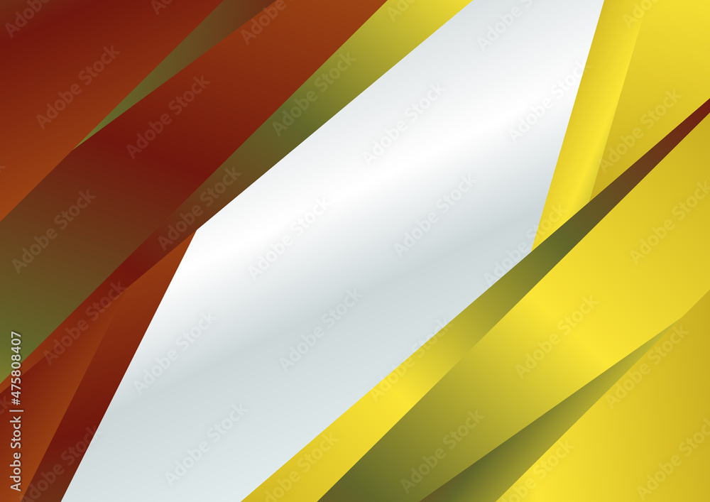 Abstract Red and Gold Background Template Vector Art Stock Vector ...