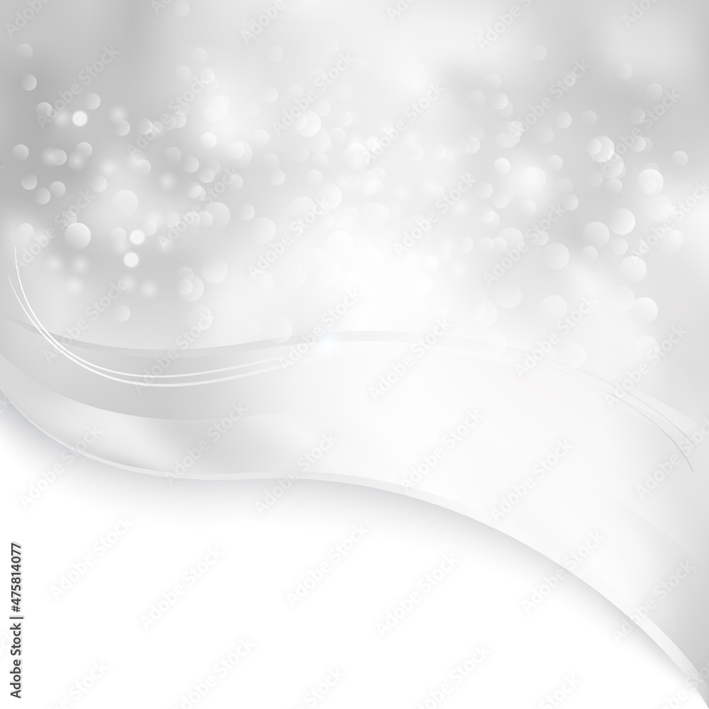 Abstract Grey and White Wave Border Folder Background Design Stock ...