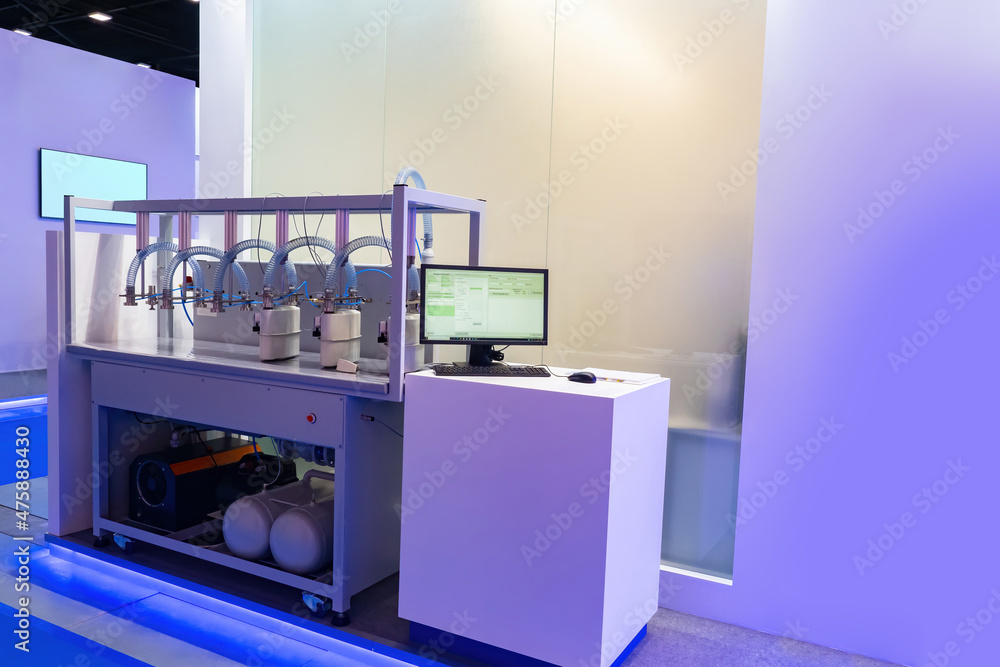 Production of gas meters. Gas meter testing. Checking gas meters for ...