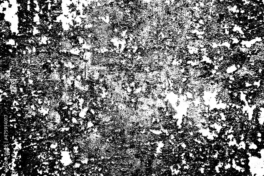 Black and white spotted wall environmental disaster style design ...