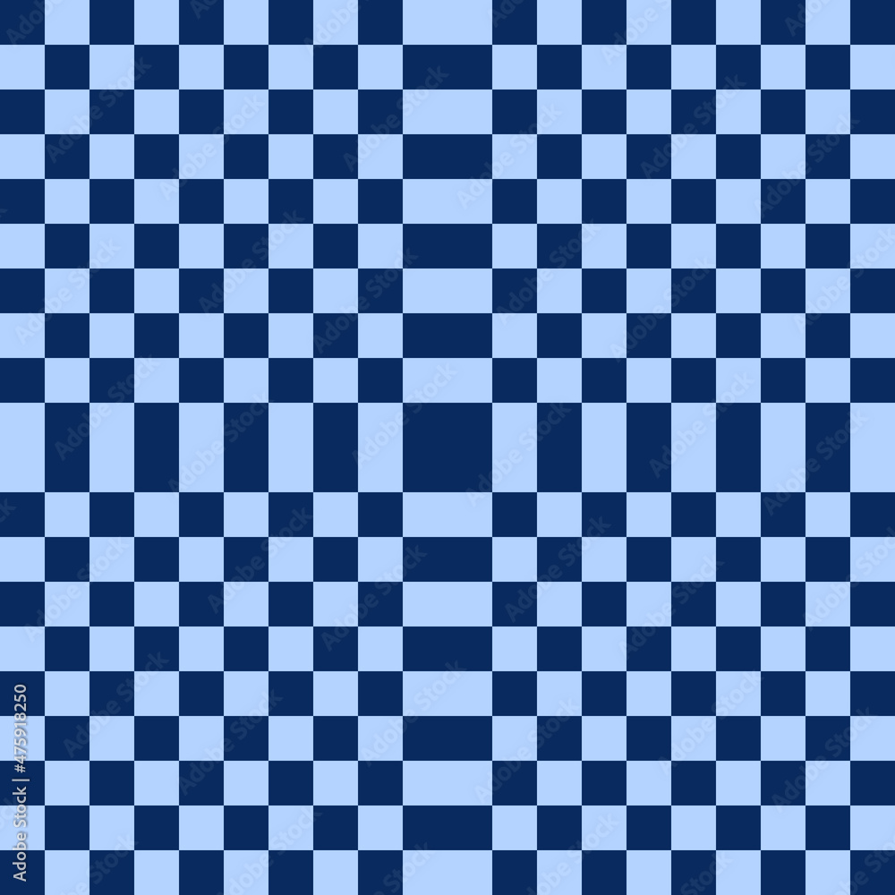 Abstract blue checkered background Stock Illustration | Adobe Stock