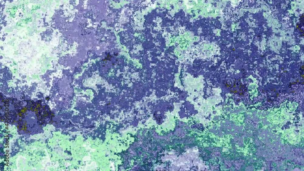 4k background video of everchanging detailed particle texture in vivid ...