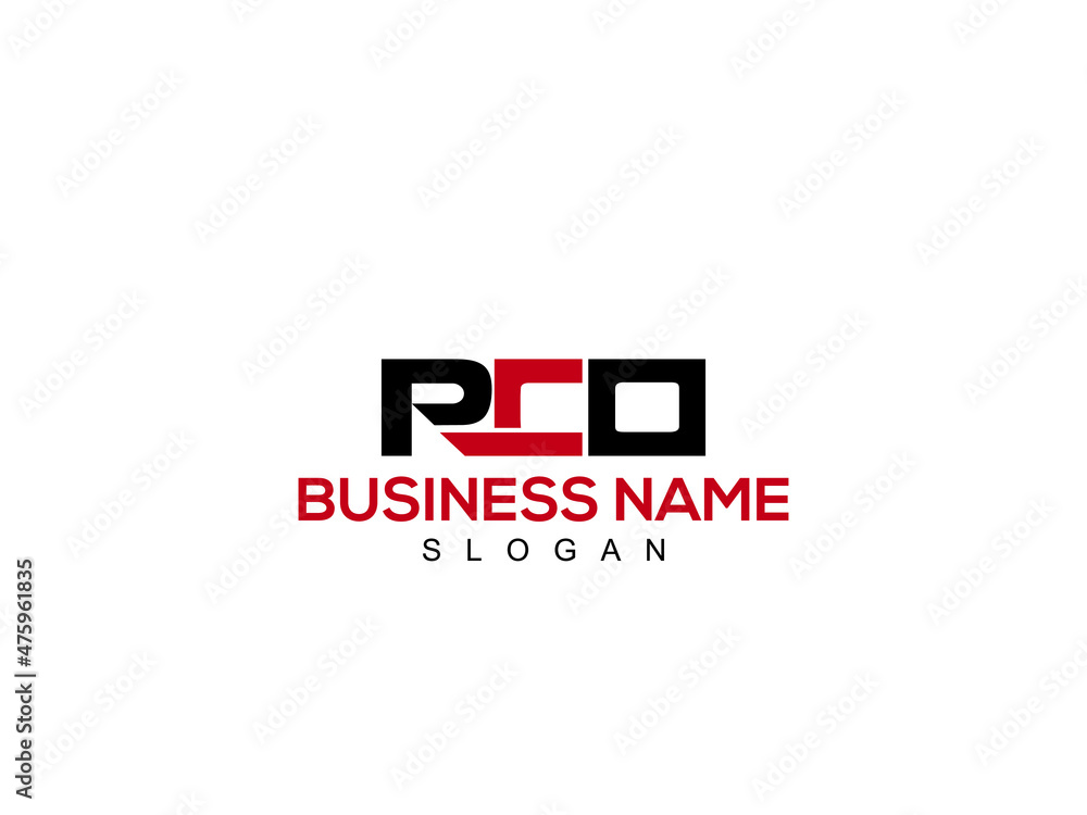 Classic PCO Logo, Letter PC logo icon concept with creative font design ...