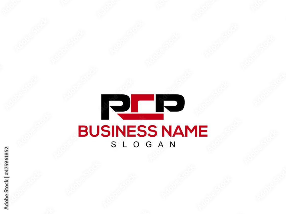 Classic PCP Logo, Letter PC logo icon concept with creative font design ...
