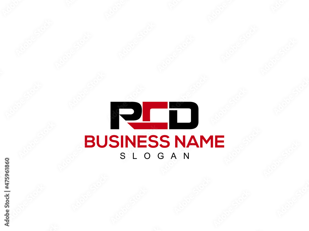 Vetor de Classic PCD Logo, Letter PC logo icon concept with creative ...