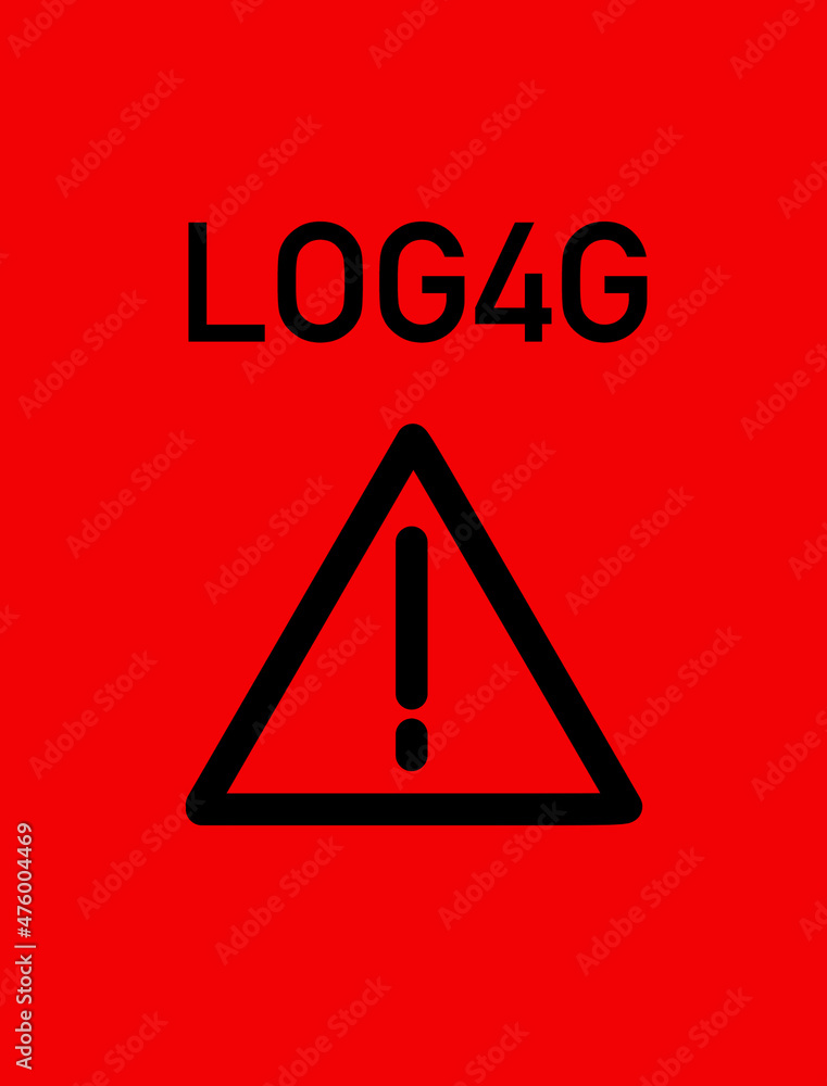 Security vulnerability Log4j. The concept of cyber crime, cybersecurity ...