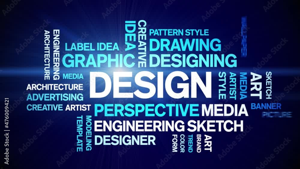 Design Animated tag word cloud;text animation kinetic typography ...