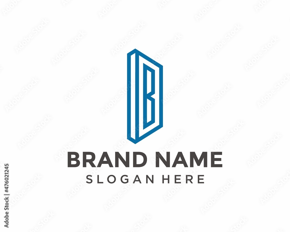 Letter B logo design inspiration Stock Vector | Adobe Stock
